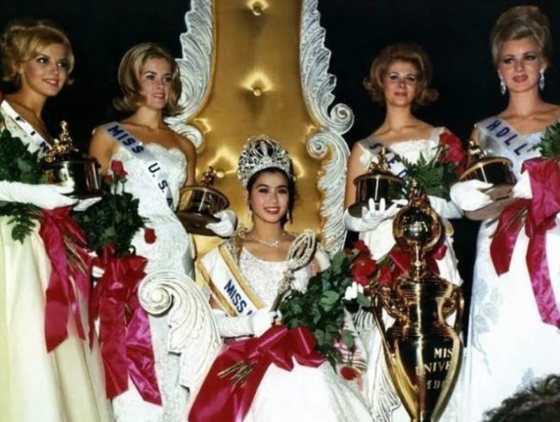 The woman who managed to stop time: what Miss Universe 1964 looks like ...