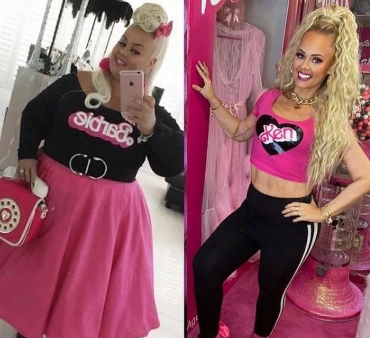 A woman achieved her childhood dream of becoming a real-life Barbie by ...