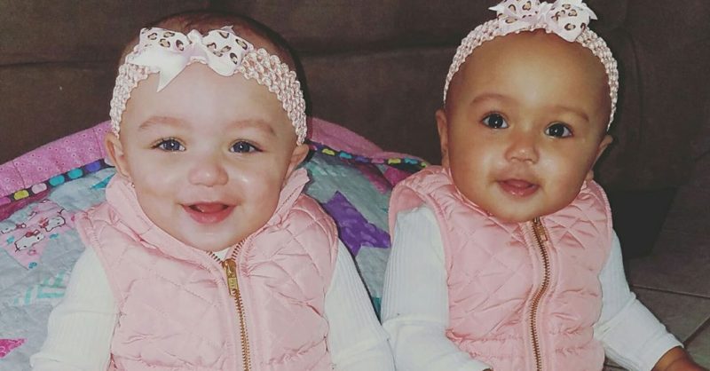 These children with distinct skin tones are thought to be twins, but ...