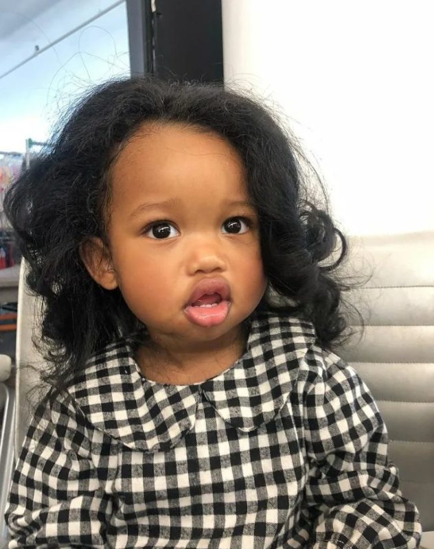This baby became famous all over the world for her plumpest lips: see ...