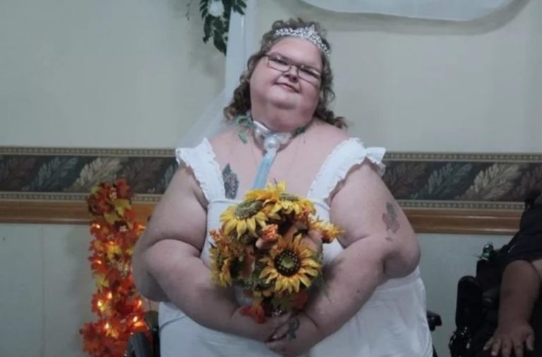 This woman who weighs 600 kilograms got married in an incredible ...
